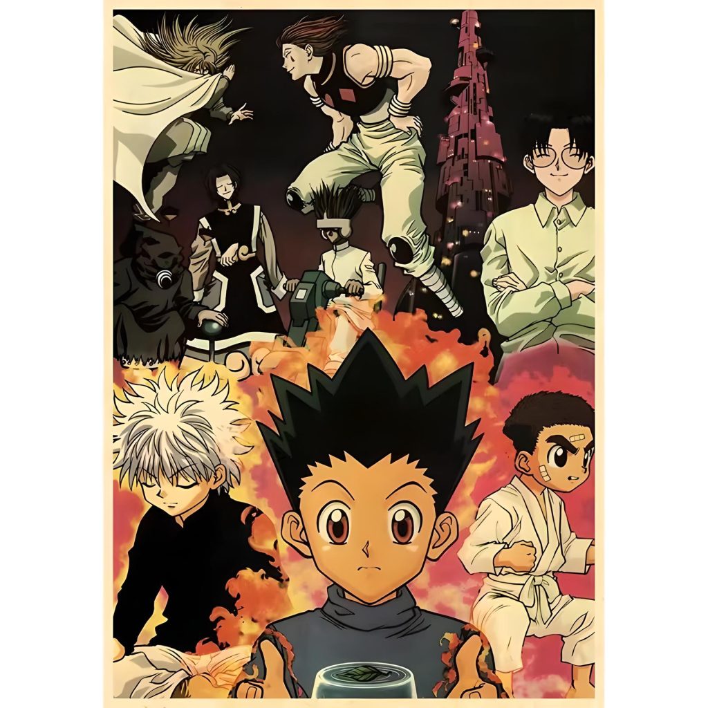 Hunter X Hunter Artwork Poster - Hunter x Hunter Merchandise