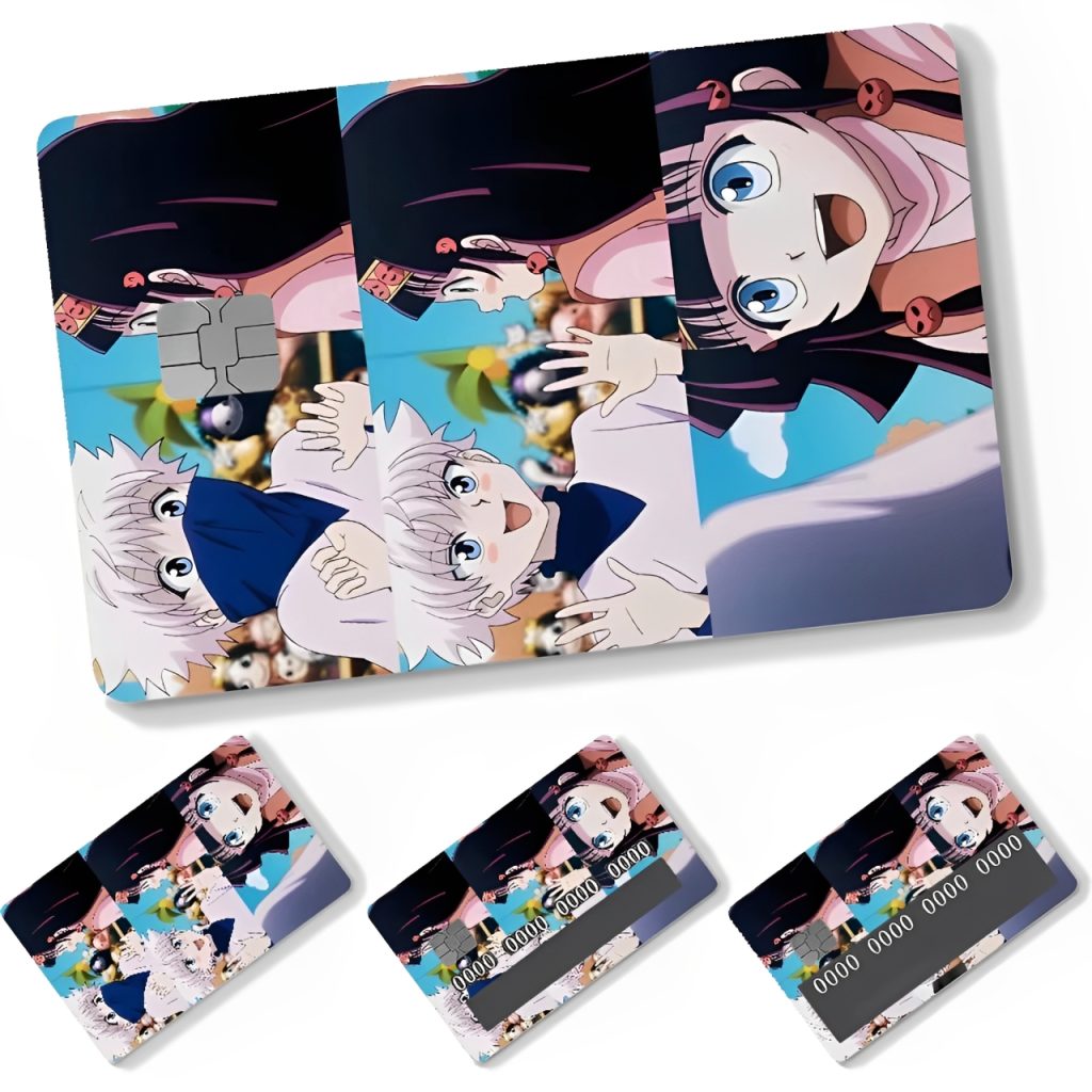 Hunter X Hunter Killua And Alluka Card Stickers - Hunter x Hunter ...