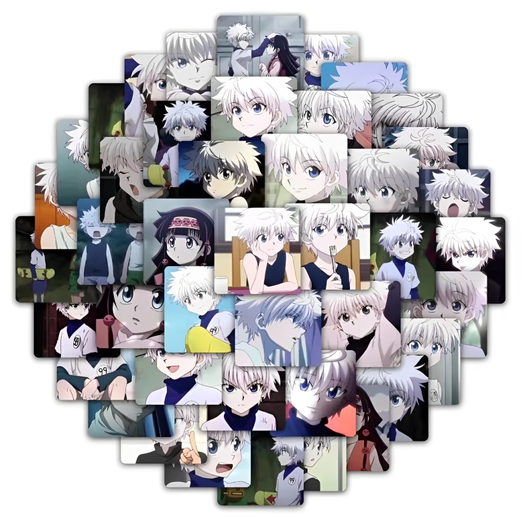 Hunter X Hunter Killua Stickers - Hunter x Hunter Merchandise