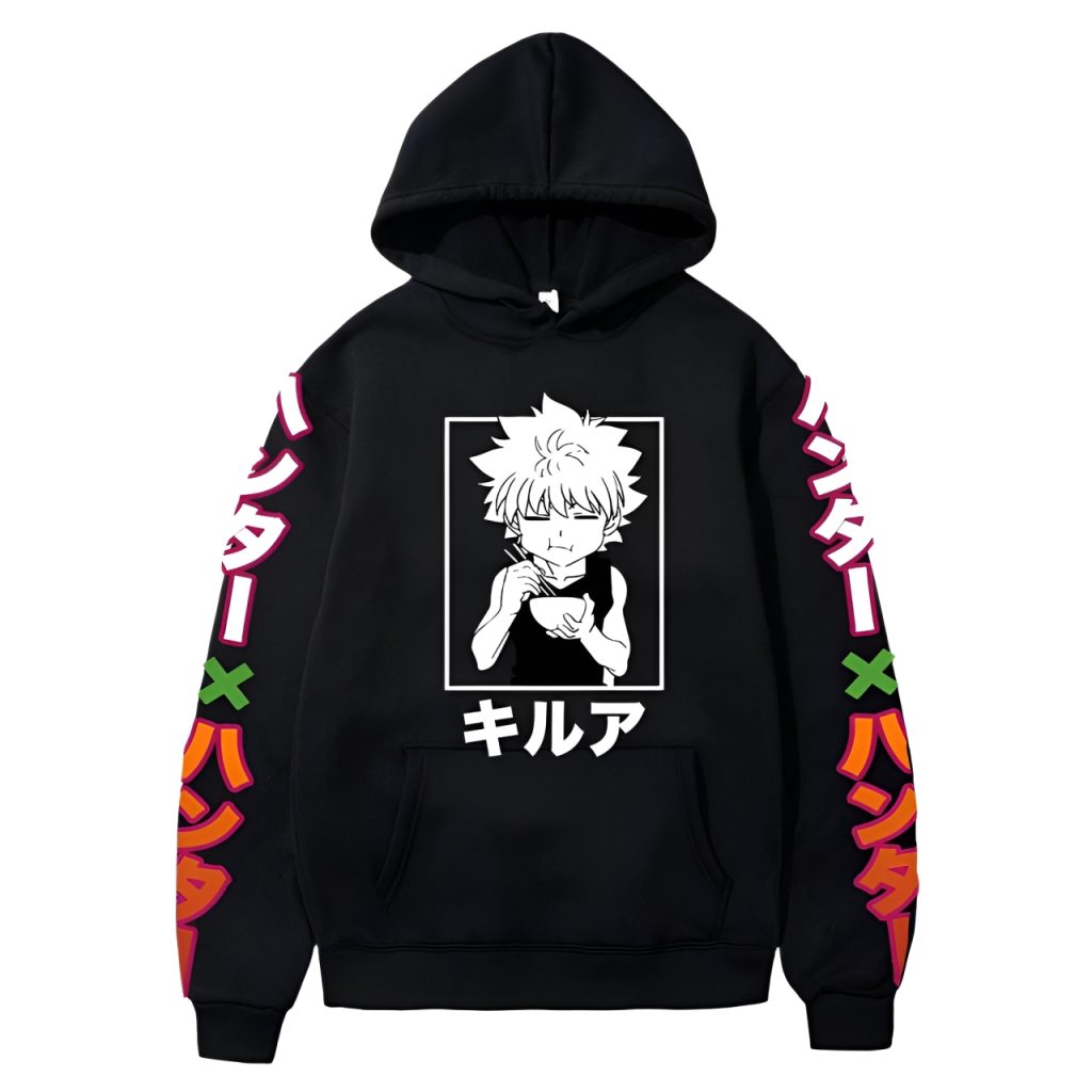 Killua Zoldyck Eating Hoodie - Hunter x Hunter Merchandise
