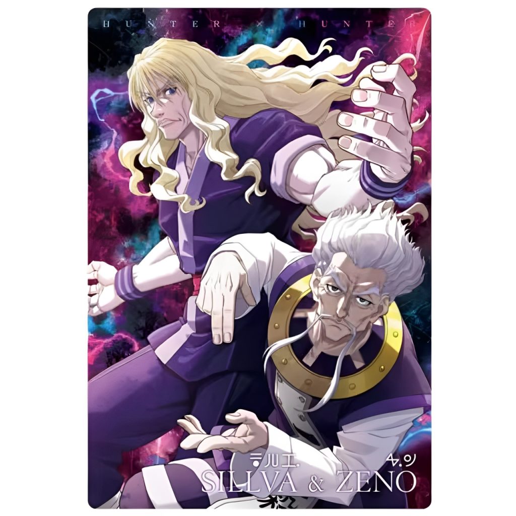 Silva Zoldyck And Zeno Zoldyck Card - Hunter x Hunter Merchandise